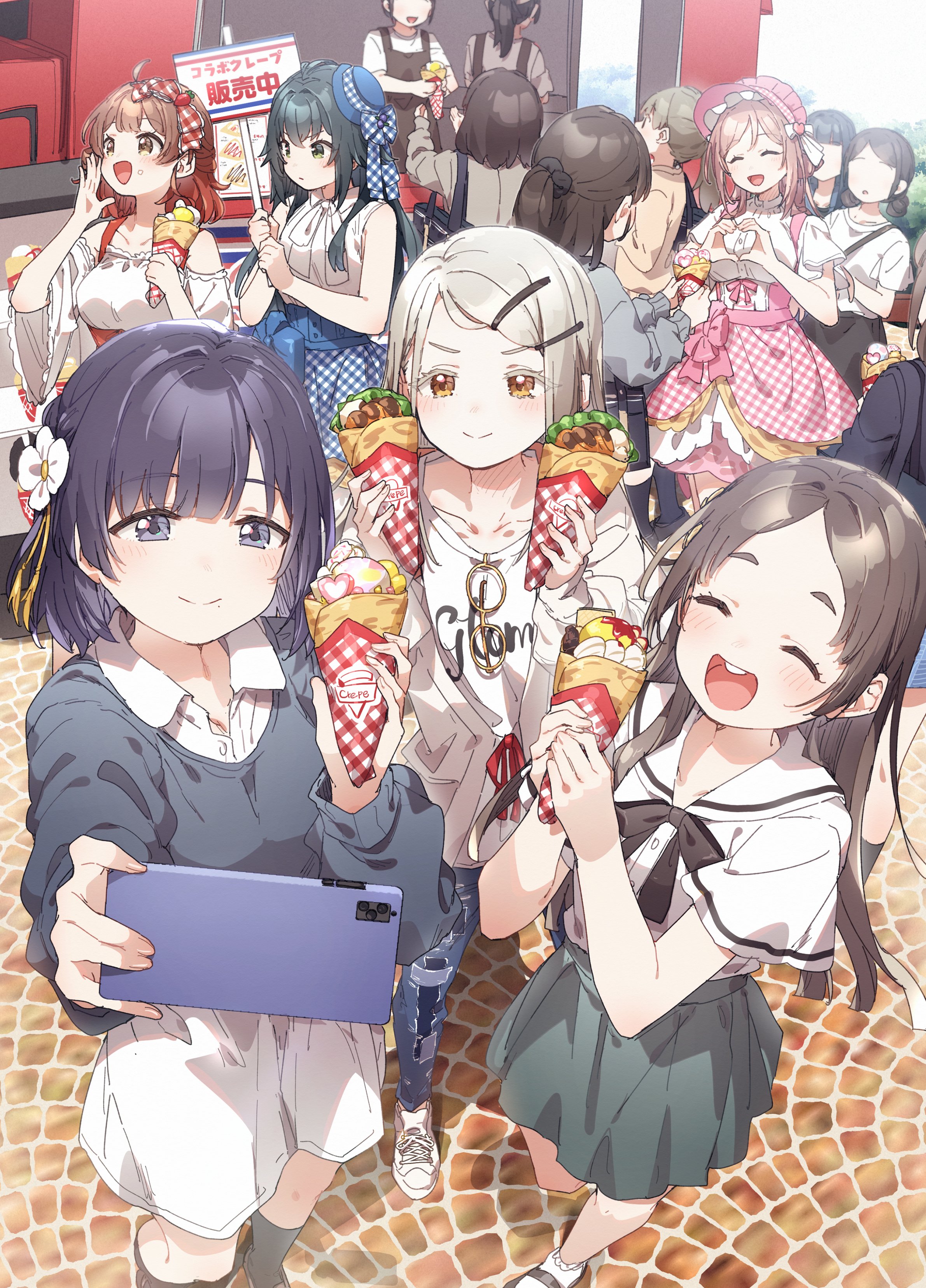 kusaka shi gakuen idolm@ster the idolm@ster hanami ume hataya misuzu himesaki rinami kuramoto ...